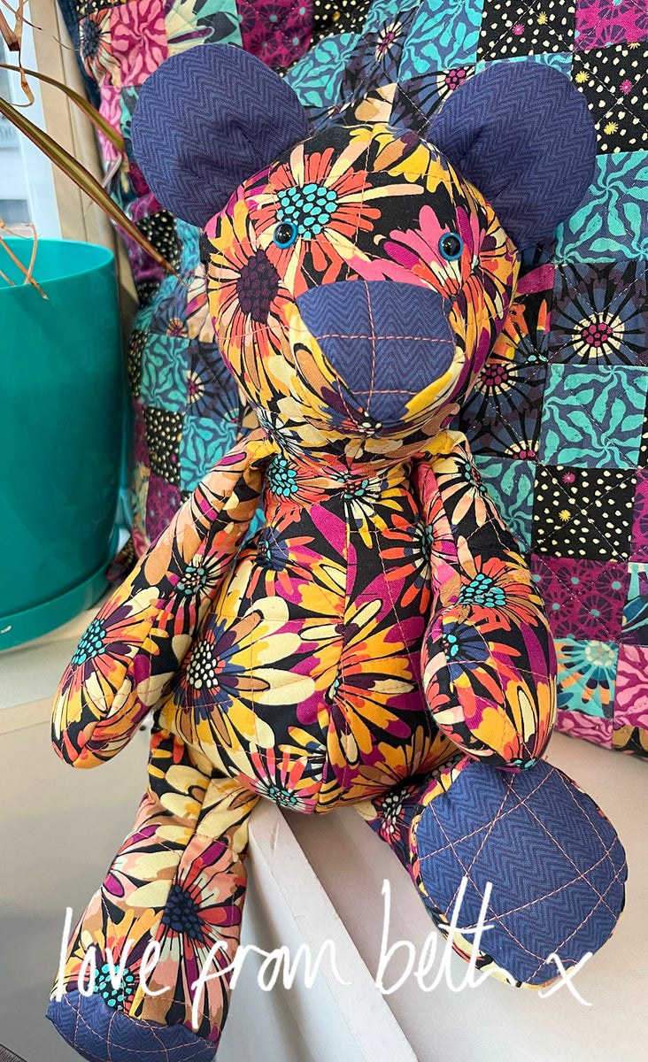 Patchwork Ted Sewing Pattern – Love From Beth