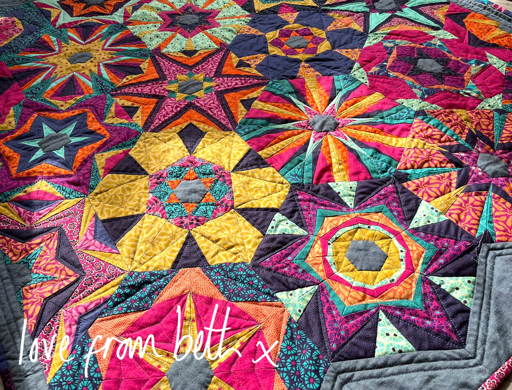 Hexi- Kali Block of the Month – Love From Beth