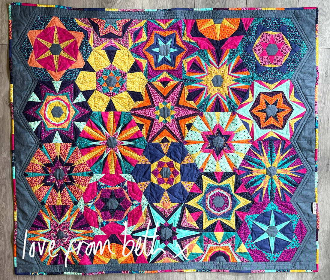 Hexi- Kali Block of the Month – Love From Beth