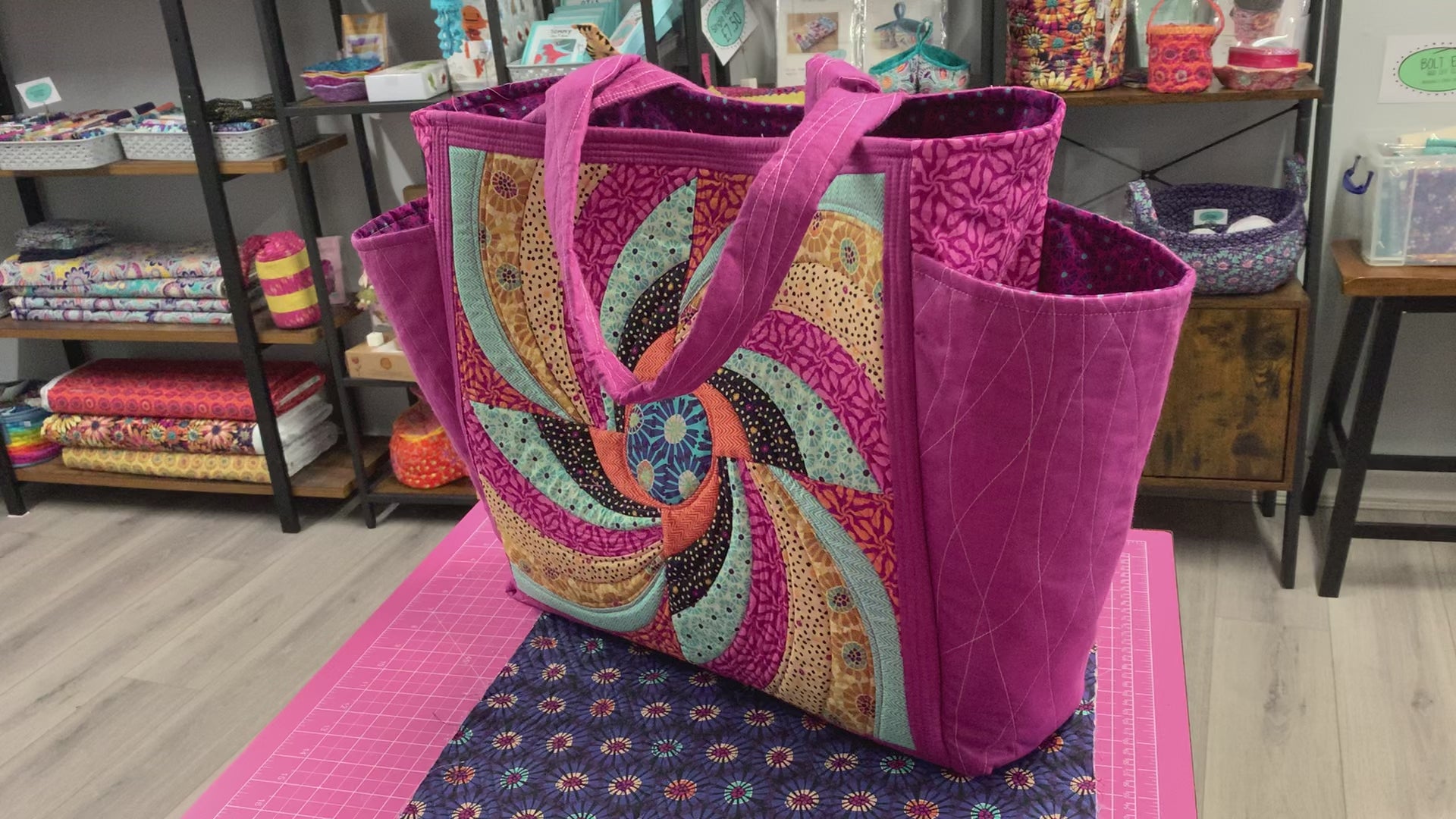 Vortex Quilt Block Sewing Pattern – Love From Beth