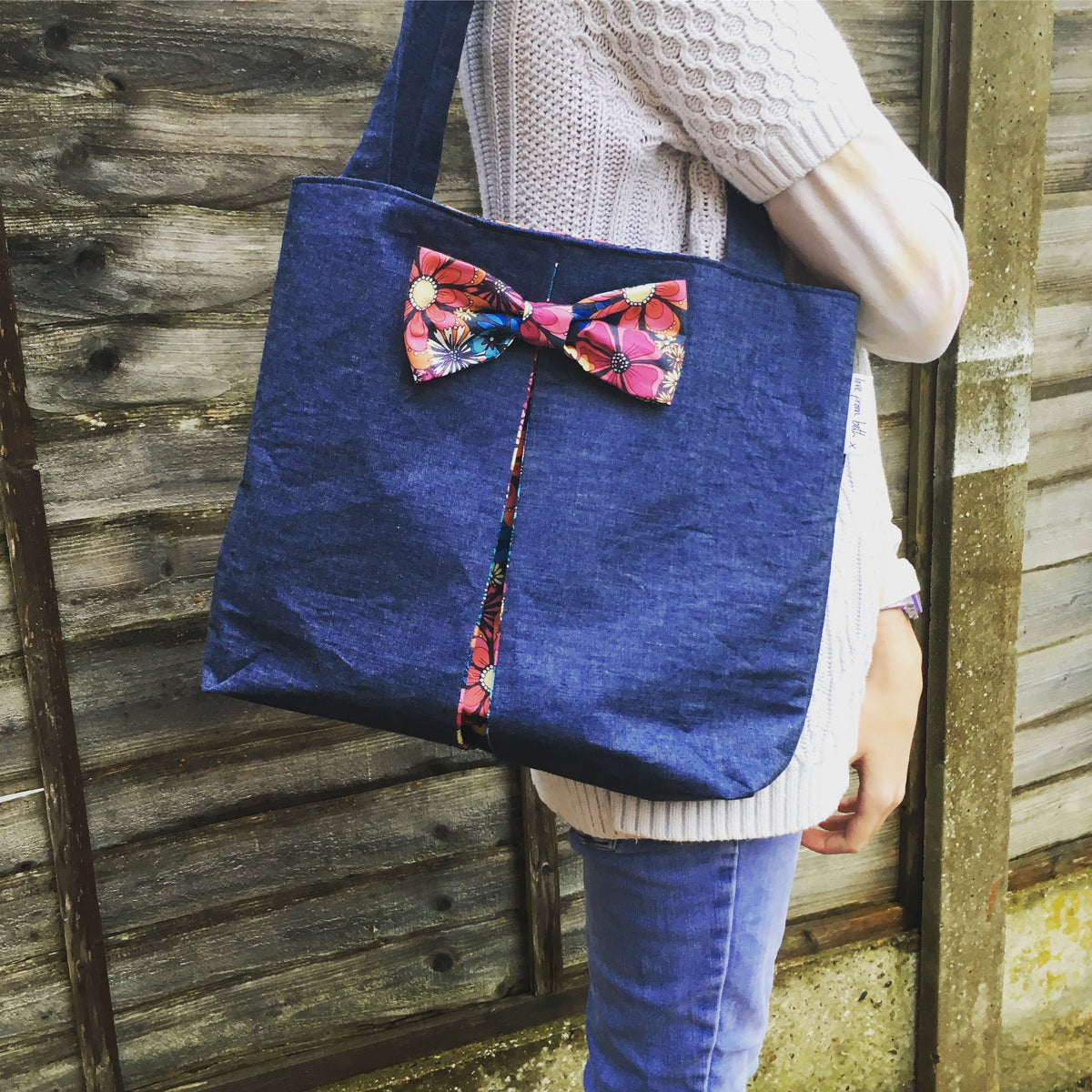 Easy Bow Bag Sewing Pattern – Love From Beth