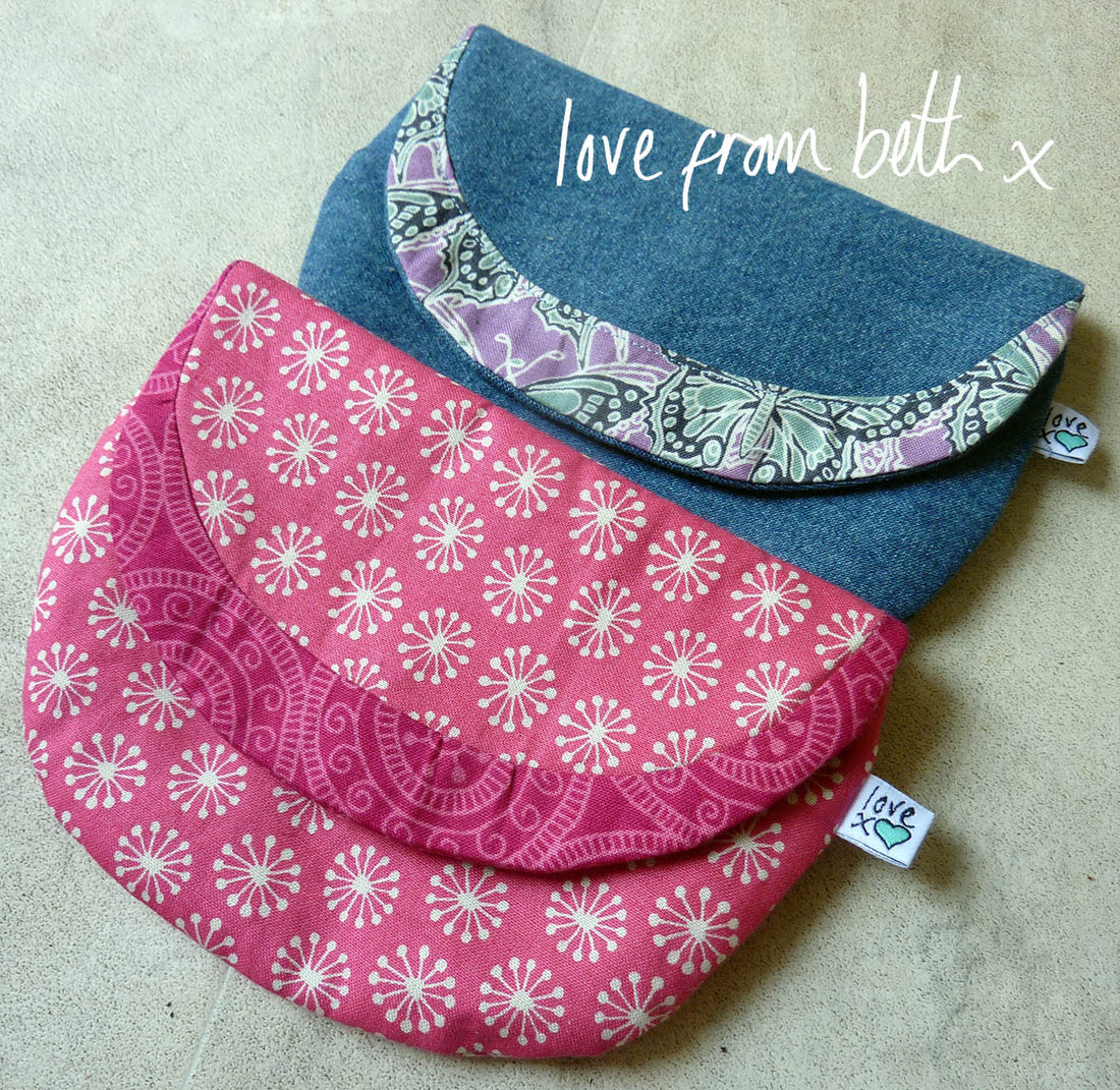 Crescent Purse Sewing Pattern – Love From Beth