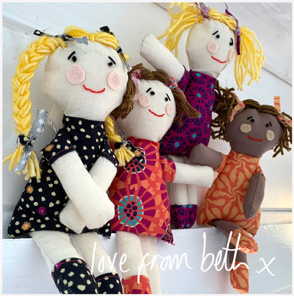 Dilly Dolly House sewing pattern – Love From Beth