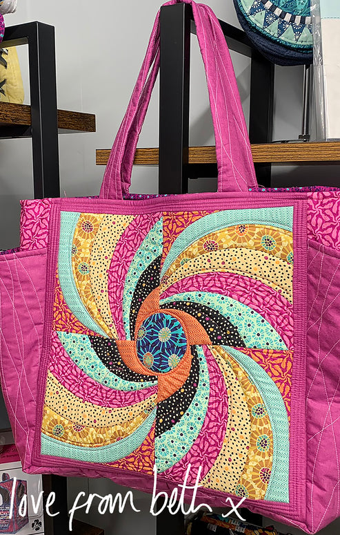 Vortex Quilt Block Sewing Pattern – Love From Beth