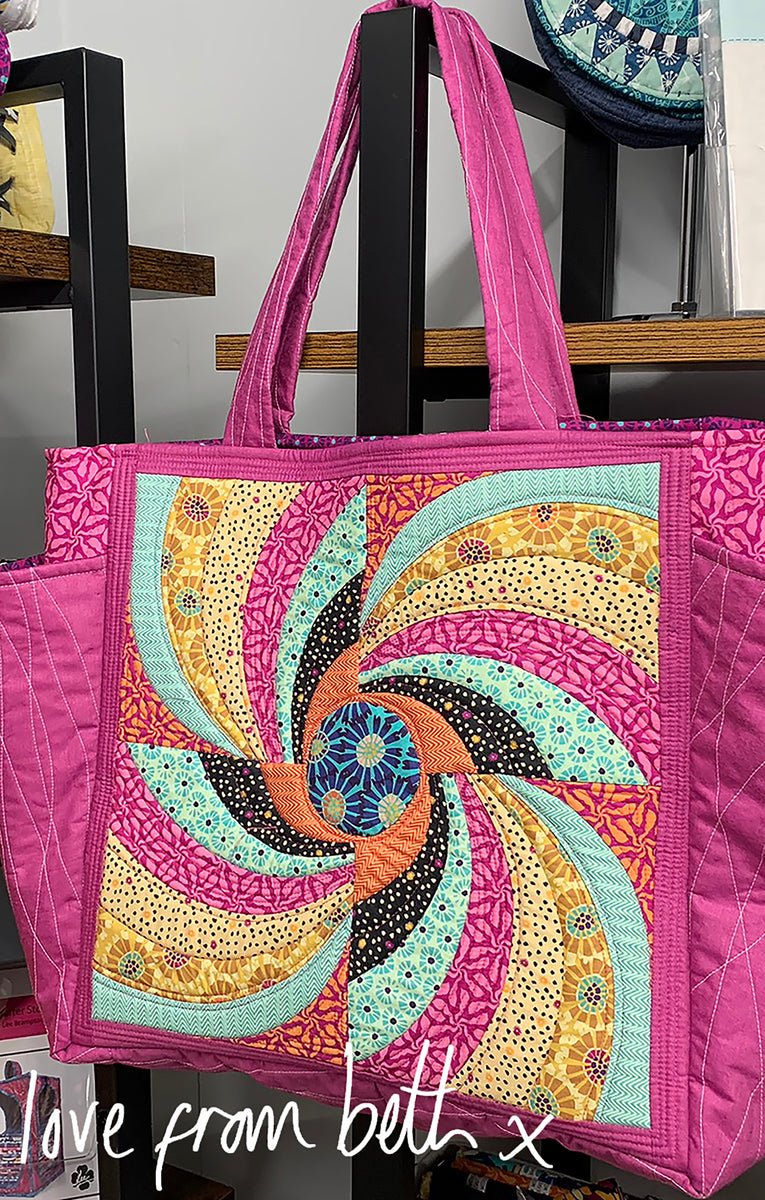 Vortex Quilt Block Sewing Pattern – Love From Beth