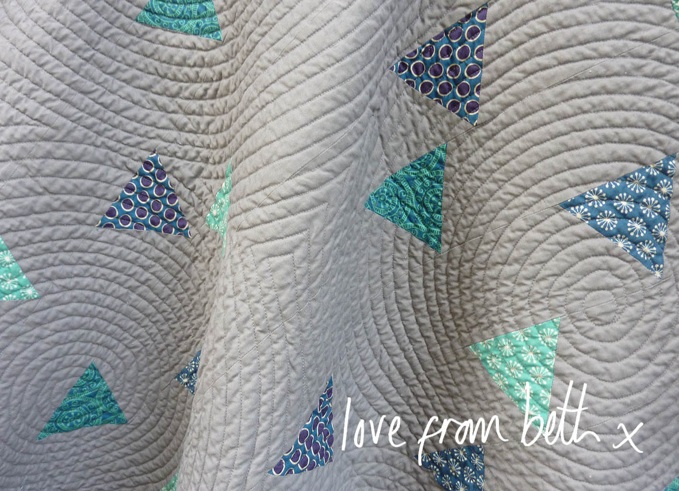 Arrow Drops Baby Quilt Sewing Pattern – Love From Beth